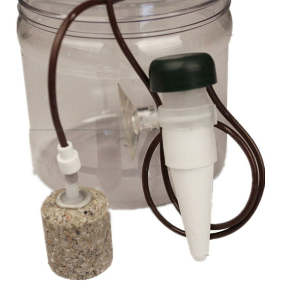 Reptile Drinking Fountain Dispenser 1300ml Drip System Humidifier For ...