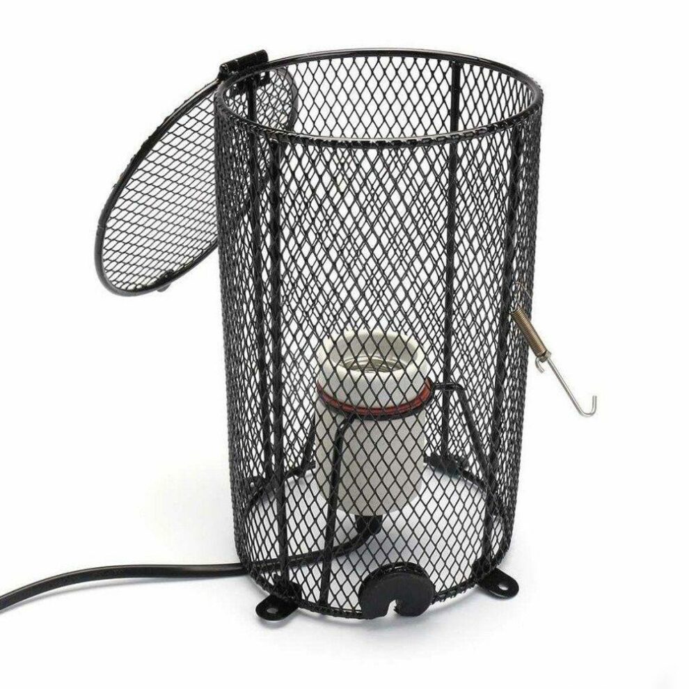 200w 220v Ceramic Reptile Heating Lamp Holder With Thermostatic Switch ...