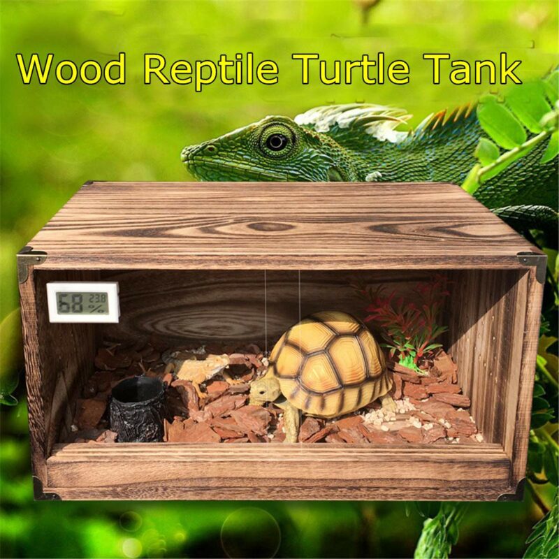 Clear Acrylic Reptile Breeding Tank For Turtles Snakes Lizards And ...