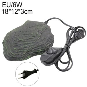 Repticare Reptile Heater Rock Pet Heating Stone Insulation Cave Branch ...