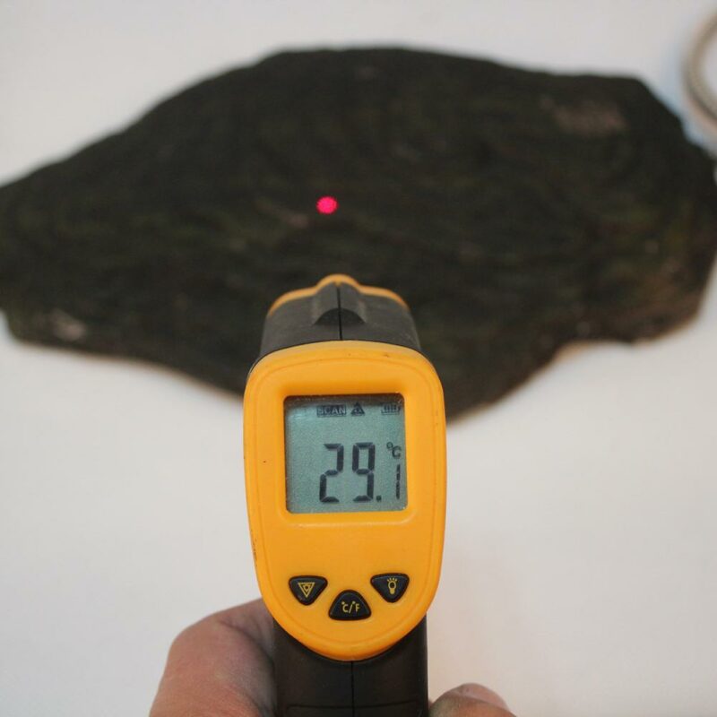 Repticare Resin Reptile Heating Rock With Insulation Cave Branch - Free ...