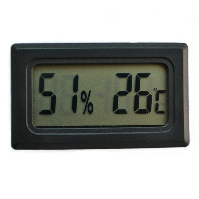 Mini Digital Reptile Thermometer Hygrometer For Aquariums Fish Tanks ...