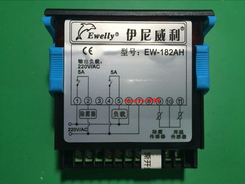Ewelly Ew182ah Digital Freezer Refrigerator Temperature Control Controller - Free Shipping Worldwide