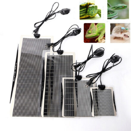 Adjustable Temperature Pet Heating Pad For Dogs Cats Reptiles Tortoise ...