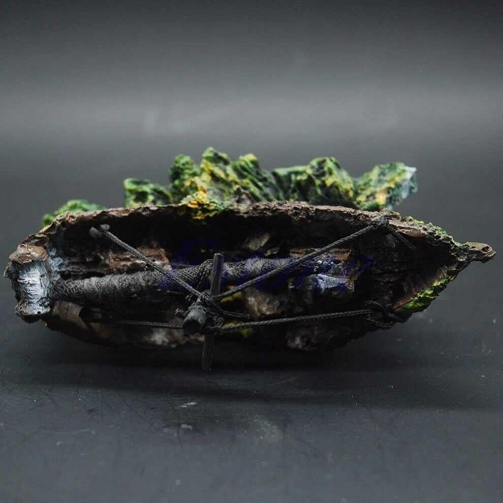 Sunken Ship Aquarium Decor Fish Tank Cave Ornament Destroyer Boat Wreck ...