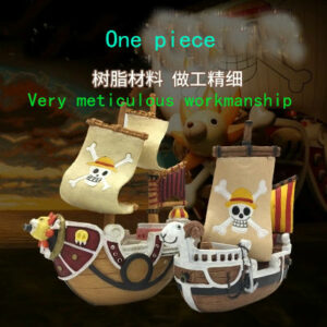 One Piece Pirate King Wang Meili Ship Aquarium Decor Model - Free ...