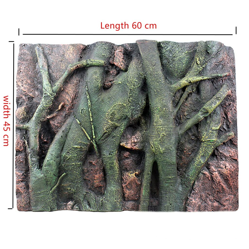 3d Foam Reptile Terrarium Background Tree Root Pattern Vivarium Decor ...