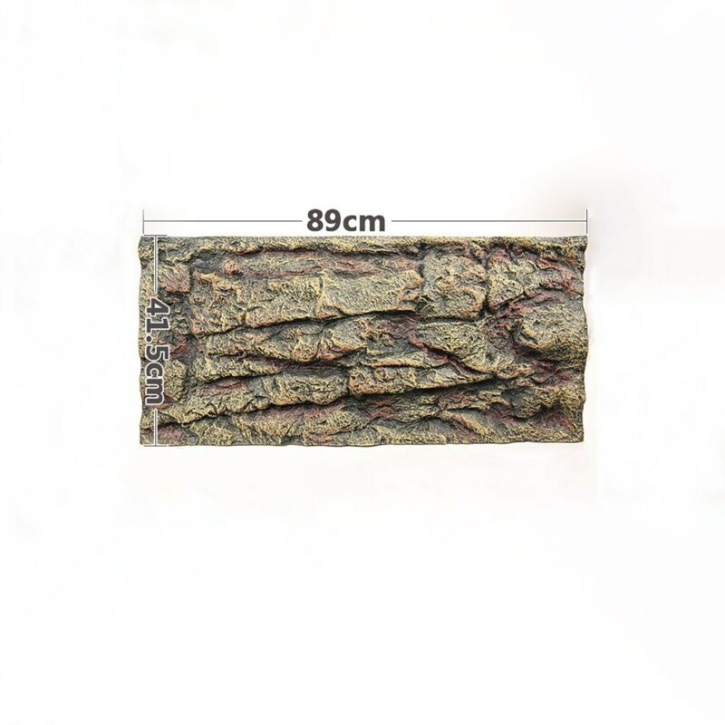 Realistic Rock Foam Background For Reptile Terrarium Vivarium Aquarium ...