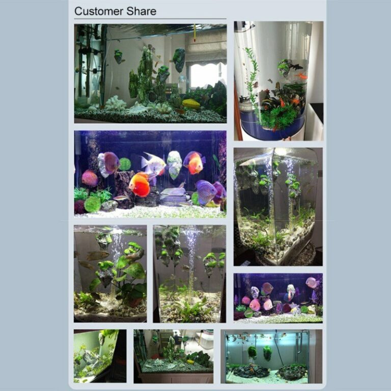 Floating Aquarium Rock Artificial Pumice Stone Fish Tank Decor - Free ...