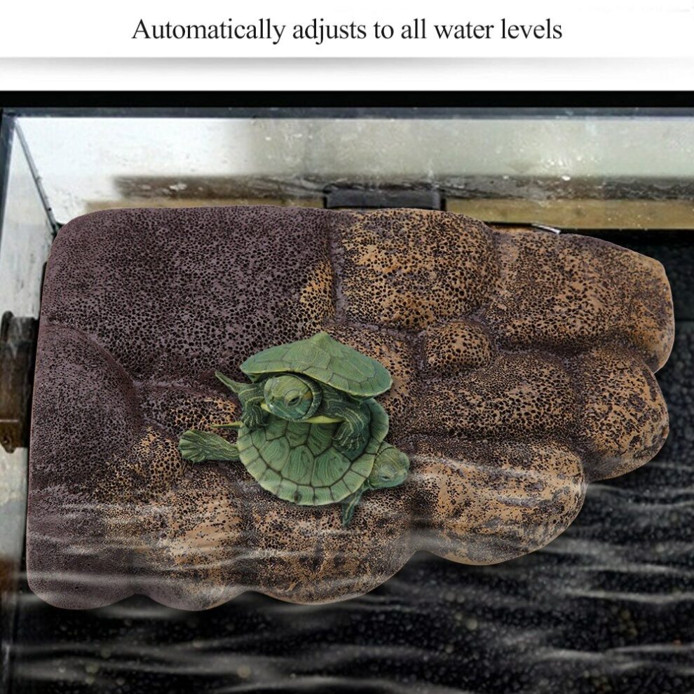 Magnetic Floating Basking Platform For Aquatic Turtles Reptile Aquarium ...