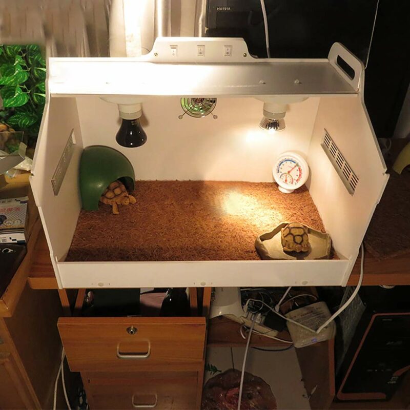 Brown Reptile Carpet Terrarium Liner Mat For Gecko Dragons Lizards ...