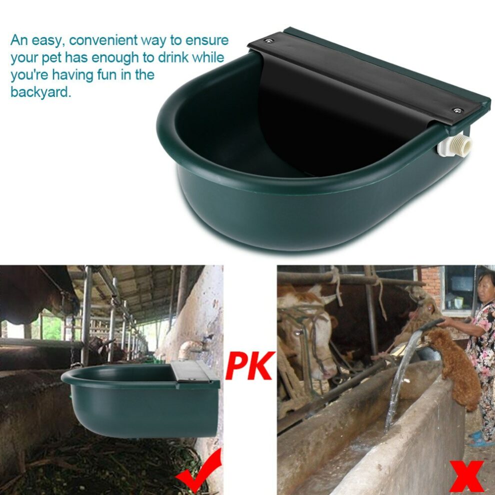 Automatic Livestock Water Trough Float Valve Cow Drinking Bowl Feeder ...
