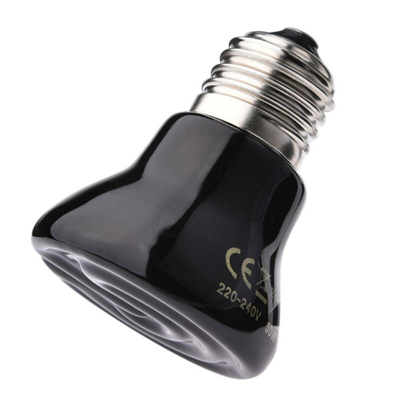 E27 Ceramic Infrared Pet Heater Bulb For Reptiles 25w100w 220v - Free ...