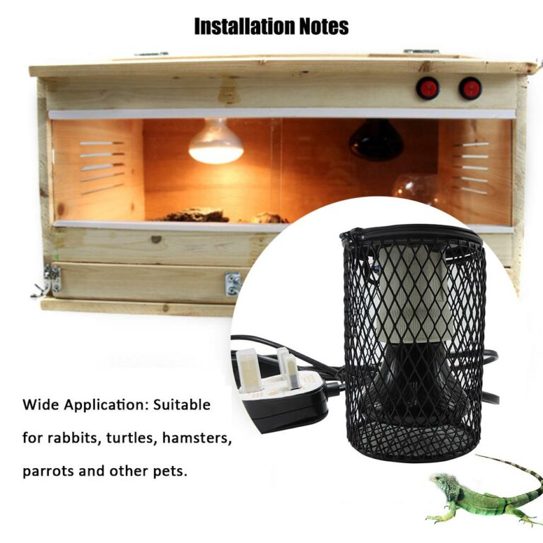 Reptile Heat Lamp With Uvbuva Thermometer Hygrometer Clipon Bulb For ...