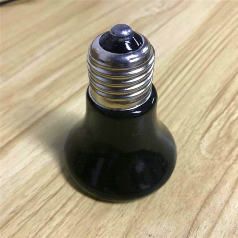 Reptile Ceramic Heat Lamp With Guard Basking Heater For Turtles Snakes ...