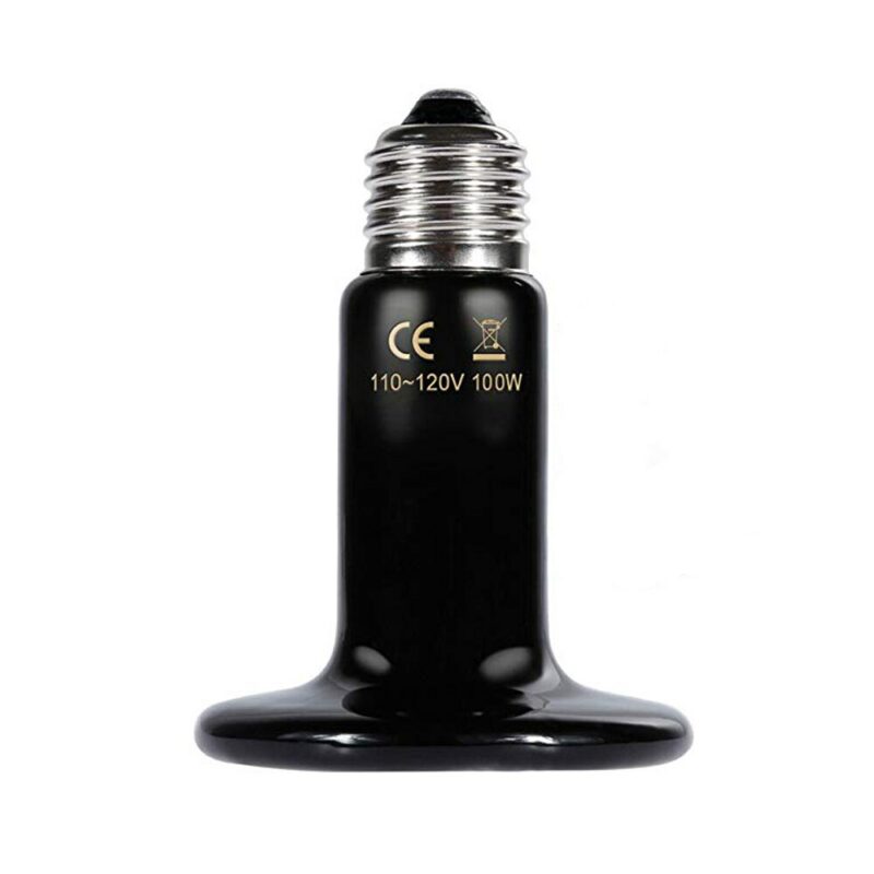 Infrared Ceramic Pet Heating Lamp With Safety Cage For Reptiles ...