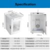 25l Automatic Reptile Egg Incubator With Intelligent Thermostat - Free ...