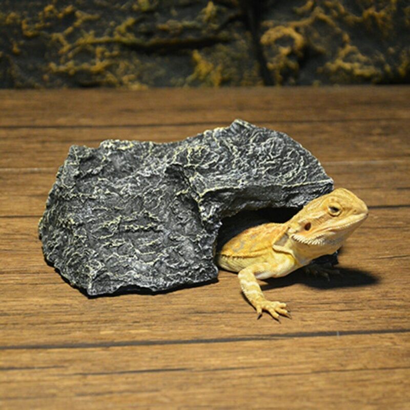 Resin Turtle Basking Ramp Reptile Climbing Platform Aquarium Decor By ...
