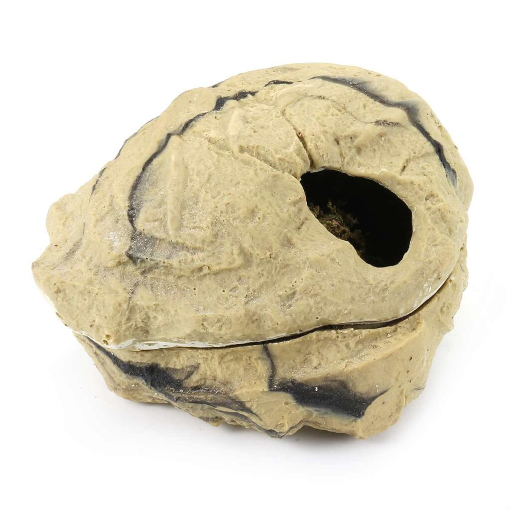 Resin Reptile Hideout Cave Large For Snakes Lizards Turtles Scorpions ...
