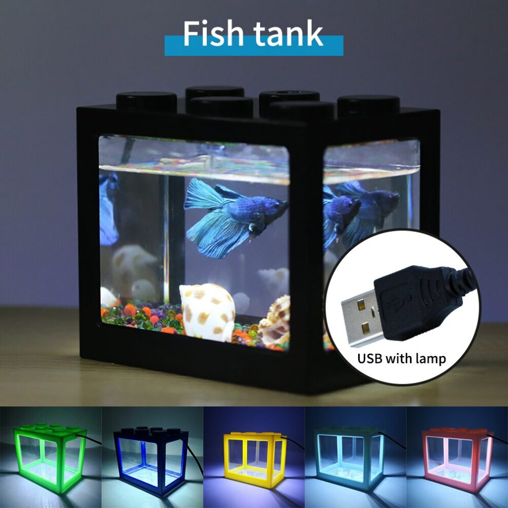 Stackable Mini Aquarium Fish Tank For Small Reptiles Home Decor - Free ...