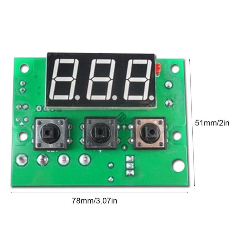High Precision Digital Pid Temperature Controller Board Xhw1601 Dc12v ...