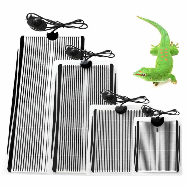 7w Reptile Heating Pad With Thermostat For Terrarium Vivarium Incubator ...