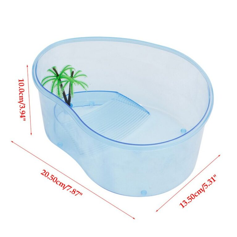 Turtle Vivarium Aquarium Tank With Terrapin Platform Reptile Habitat ...