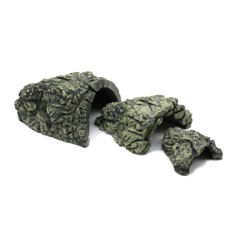 Reptile Cave Hideaway Basking Habitat For Snakes Lizards Turtles - Free ...
