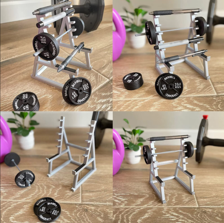 Gym-Inspired Squat Rack Desk Organizer & Pen Holder - Free Shipping ...