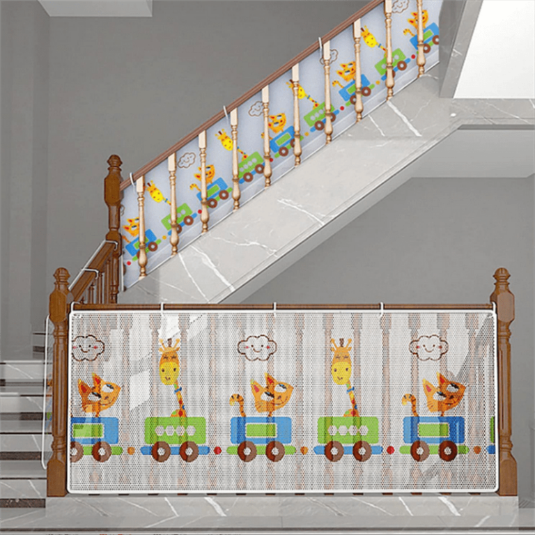 Childproof Safety Net For Stairs Balcony Baby Banister Mesh Guard ...