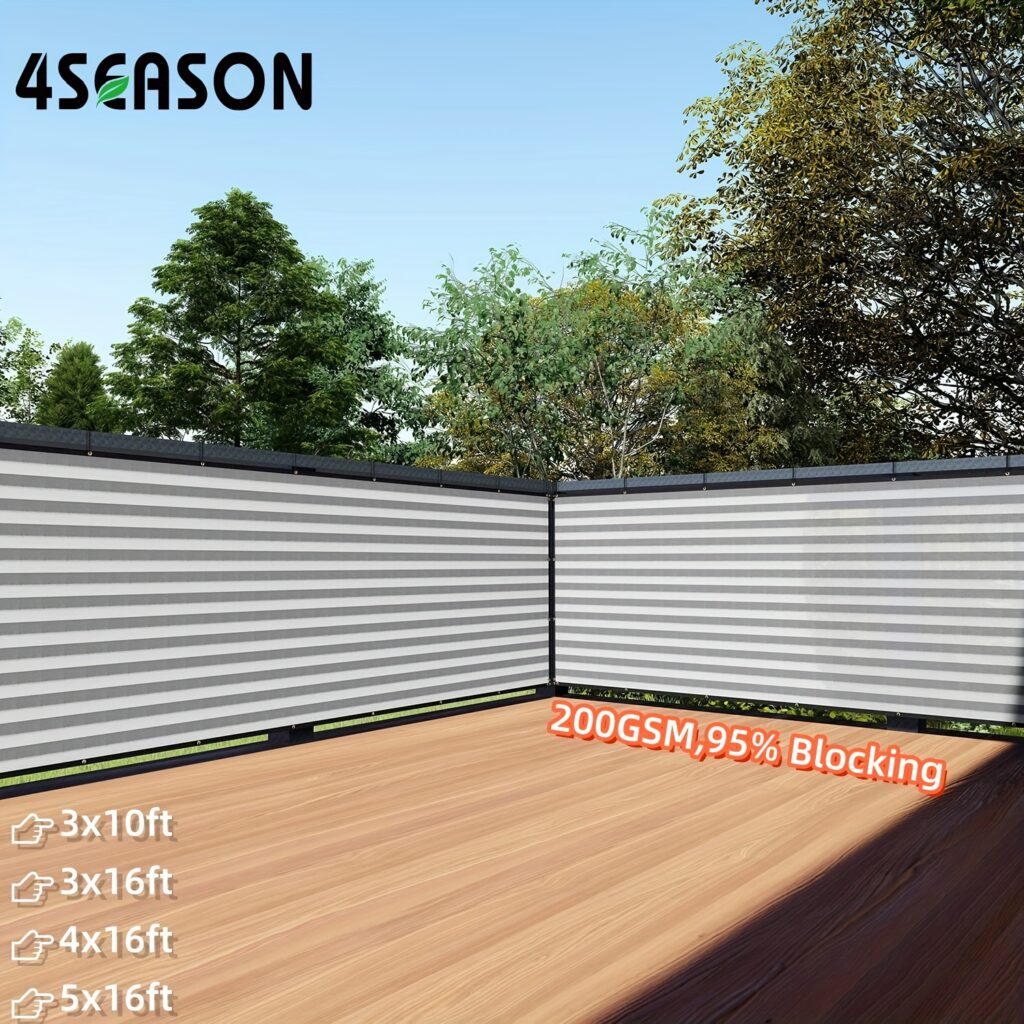 Outdoor Privacy Screen Net For Patio Porch Pool Garden Protection ...