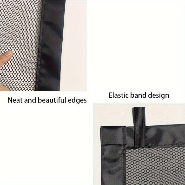 Portable Folding Pet Safety Gate Dog Isolation Mesh Protection Fence ...