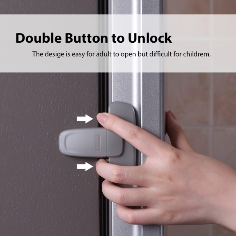 Child Safety Refrigerator Lock Anticlamp Hand Baby Infant Cabinet Door ...