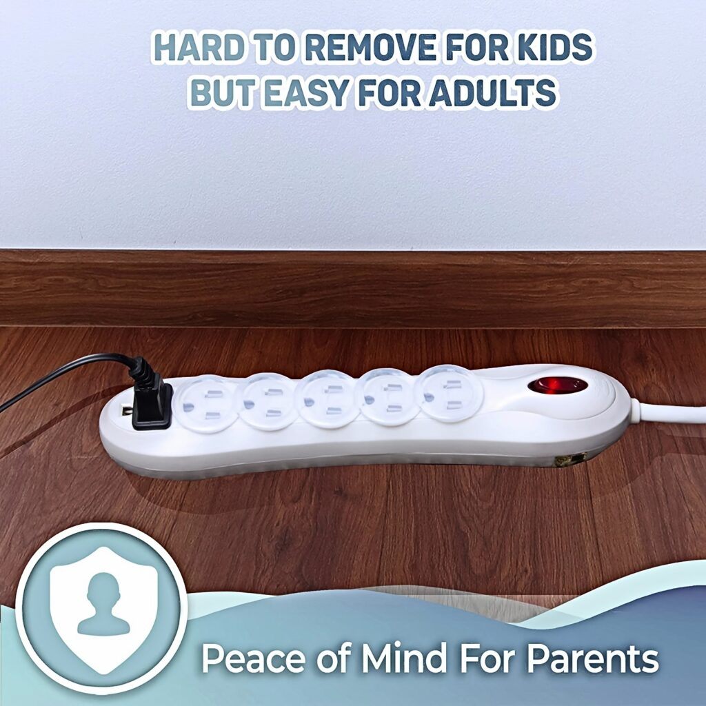 10pack Baby Safety Electric Plug Protectors Secure Outlet Covers With ...