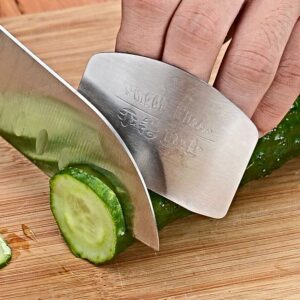 Metal Kitchen Finger Guard Reusable Safety Tool For Cutting Vegetables ...