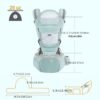 Ergonomic Baby Carrier Kangaroo Swaddle Sling With Storage Infant ...