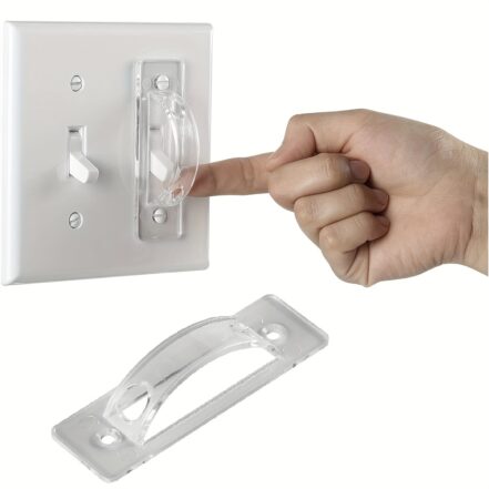 Child Proof Clear Light Switch Guard Cover Toggle Switch Blocker 36pcs ...