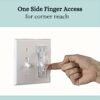 Child Proof Clear Light Switch Guard Cover Toggle Switch Blocker 36pcs ...