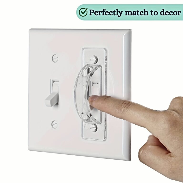 Child Proof Clear Light Switch Guard Cover Toggle Switch Blocker 36pcs ...
