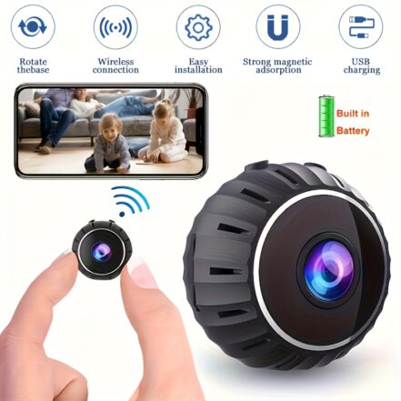 Home Security Wifi Ip Camera Night Vision Motion Detection Baby Monitor ...