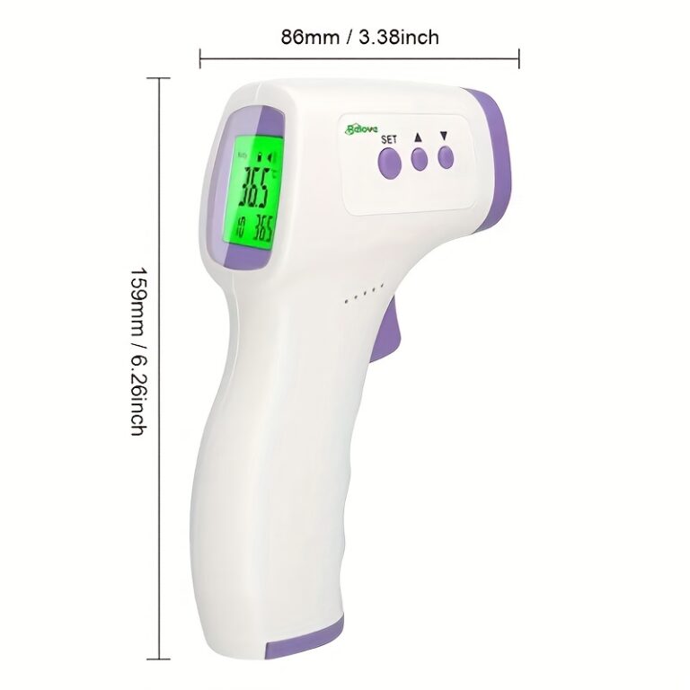 Touchless Digital Infrared Thermometer For Kids Babies With Fever Alarm ...