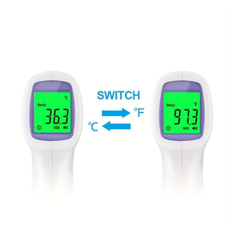 Touchless Digital Infrared Thermometer For Kids Babies With Fever Alarm ...