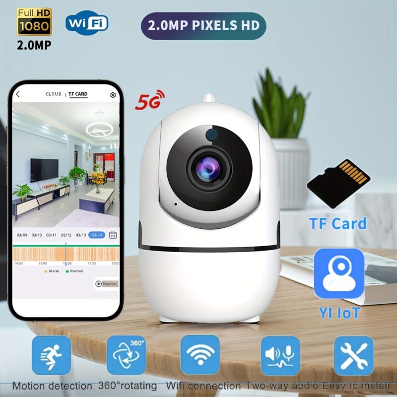 Home Security Wifi Ip Camera Night Vision Motion Detection Baby Monitor ...