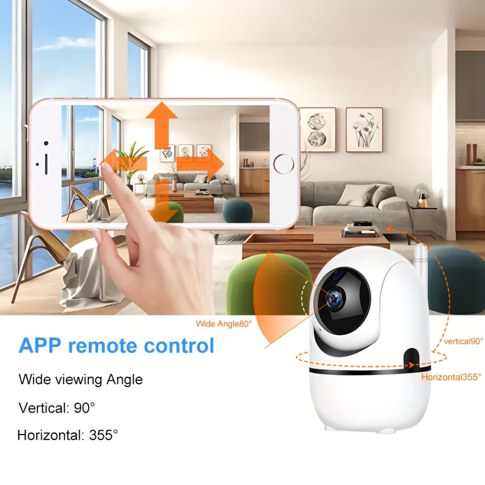 Hd 2mp Dual Band Wifi Home Security Camera With 360 Surveillance - Free ...