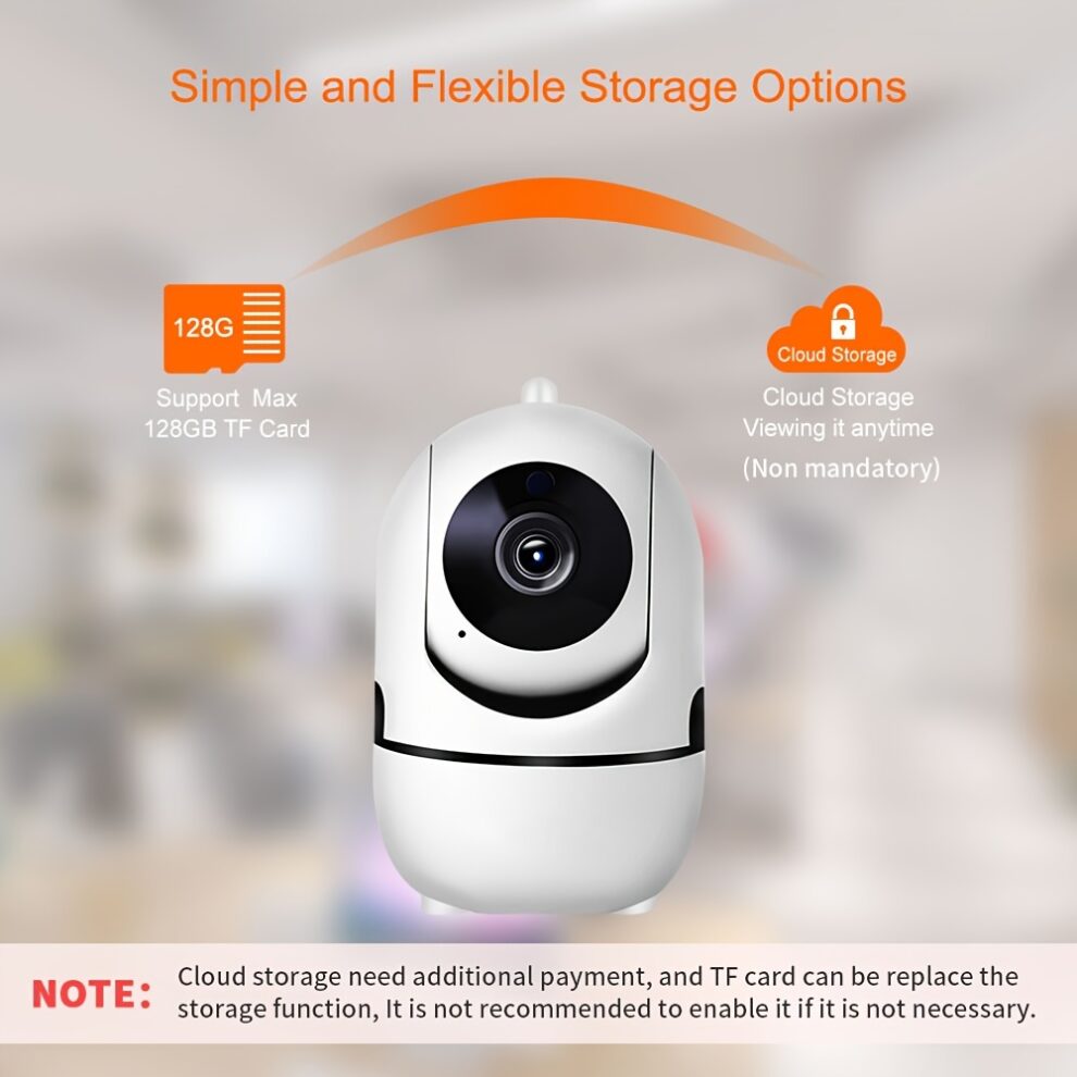 Hd 2mp Dual Band Wifi Home Security Camera With 360 Surveillance - Free ...
