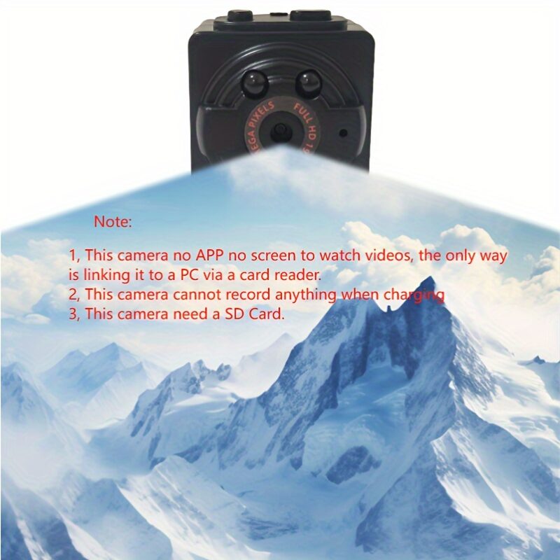 Portable Mini Infrared Camera For Outdoor Sports Usb Charged Pocket ...