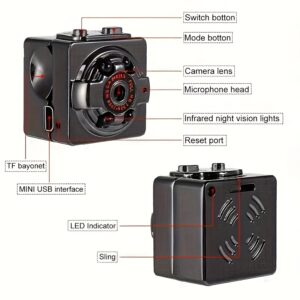 Portable Mini Infrared Camera For Outdoor Sports Usb Charged Pocket ...