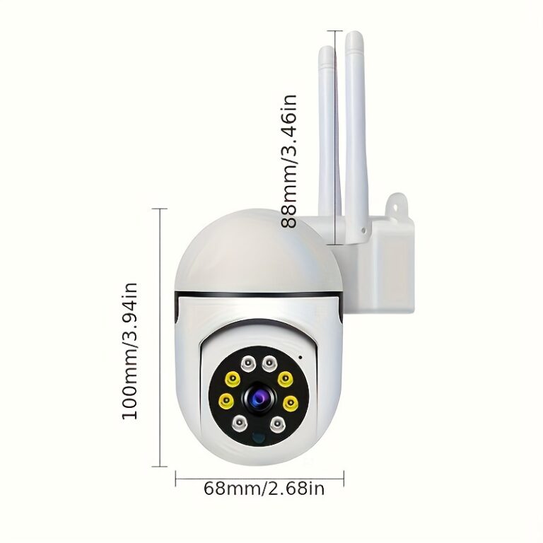 Hd Wifi Security Camera With 355degree Remote Night Vision For ...