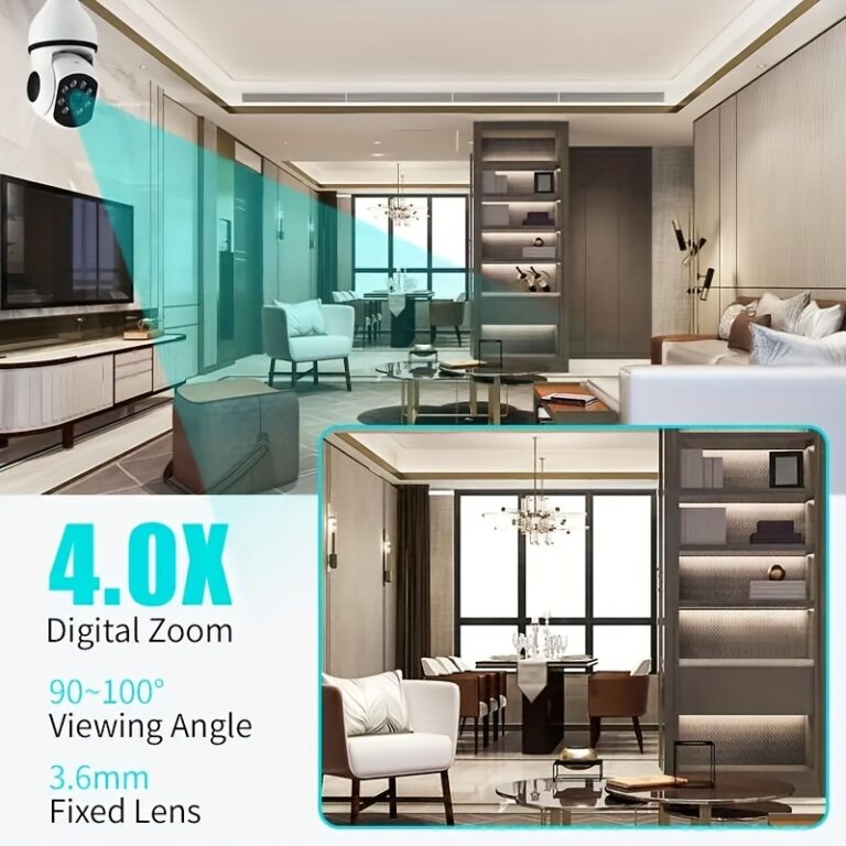 5g Ptz Wifi Security Camera Auto Night Vision Twoway Audio - Free ...