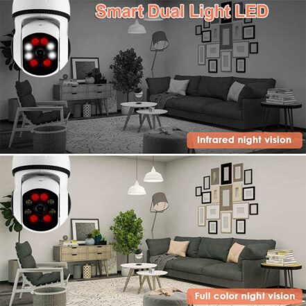 5g Ptz Wifi Security Camera Auto Night Vision Twoway Audio - Free ...